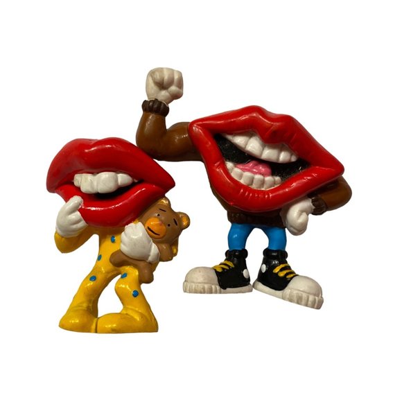 Applause | Toys | Applause Tang Lips Pvc Figures Set Of 2 General Mills ...